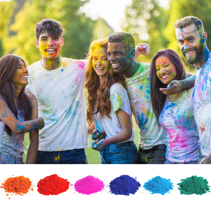 Splash Color into your next Fun Run! – Peacock Powder