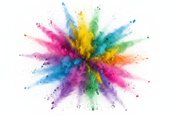 5lb Bag Holi Color Powder – Peacock Powder